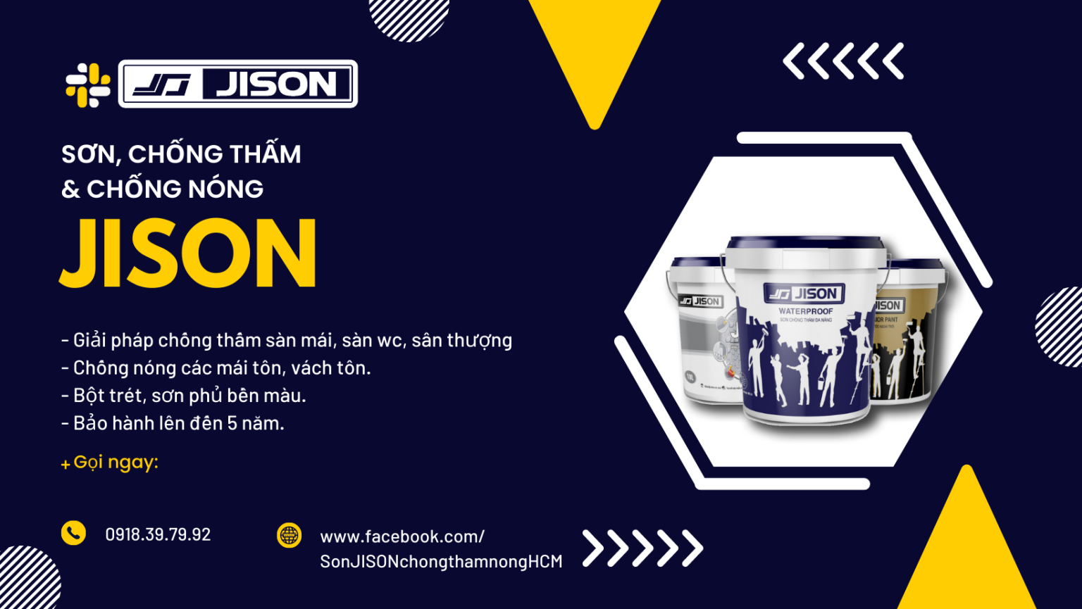 Jison Miền Nam | Nhà phân phối sơn Jison độc quyền tại Miền Nam